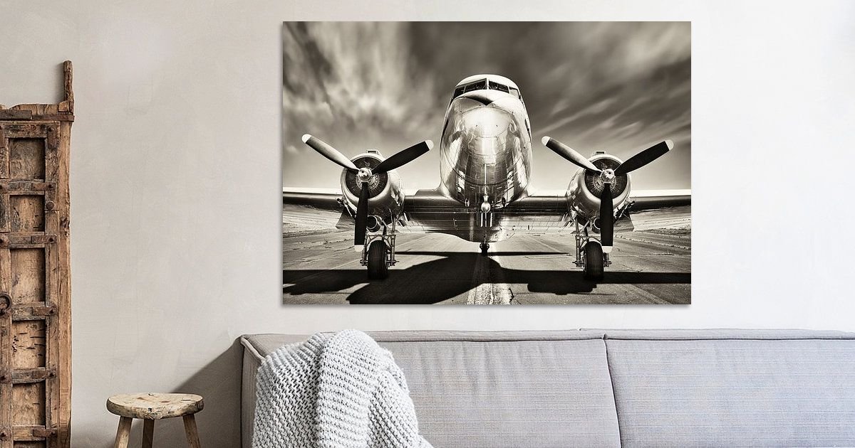 Order Beautiful Douglas DC-3 Art as Wall Art | Art Heroes