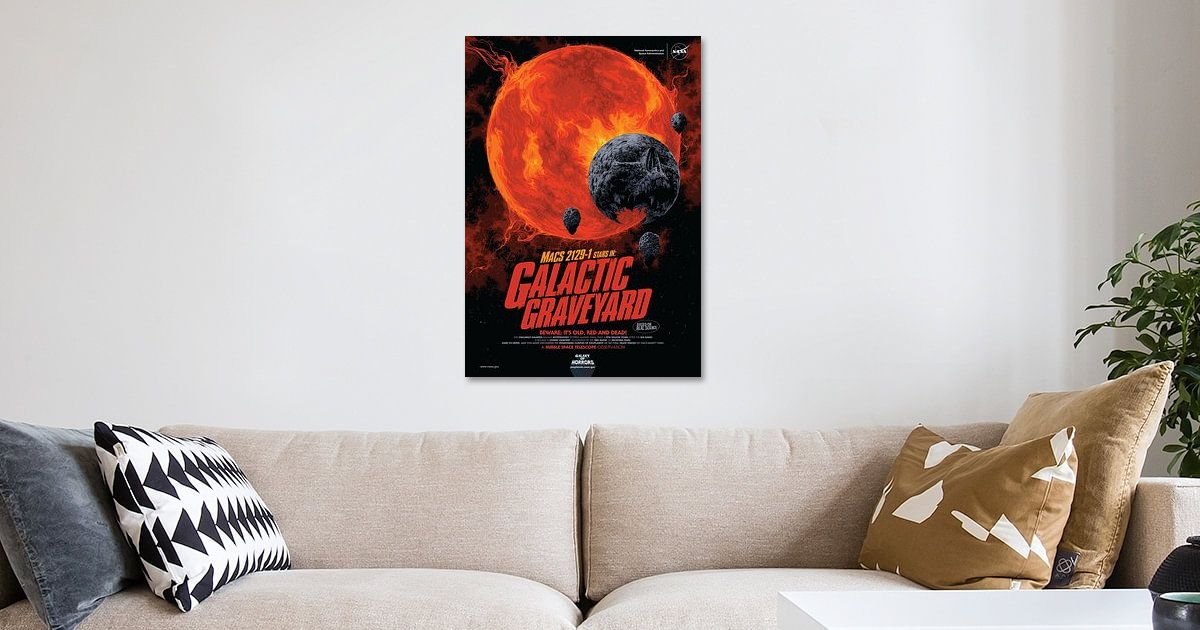 Galactic Graveyard van NASA and Space op canvas, behang en meer