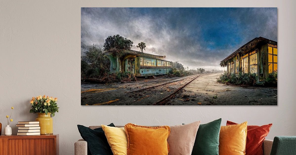 Order Beautiful Route 66 Art as Wall Art | Art Heroes