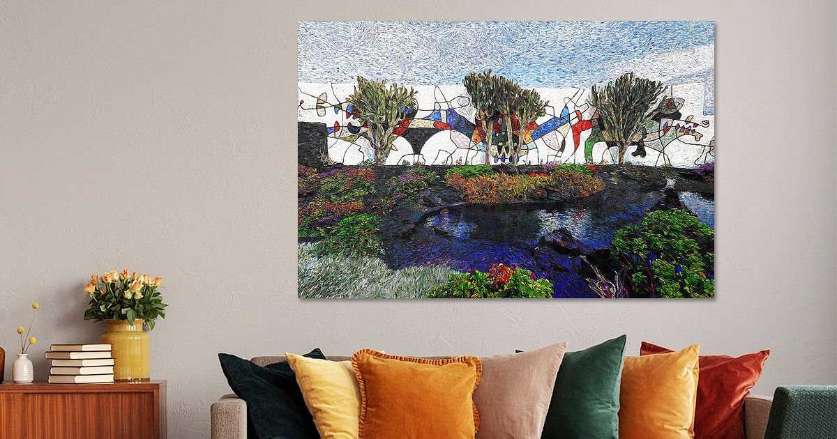 Fundación César Manrique (Lanzarote) | Van-Gogh-Stil von Peter Balan ...