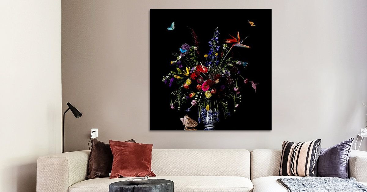 April van Saskia van der Linden op canvas, behang en meer