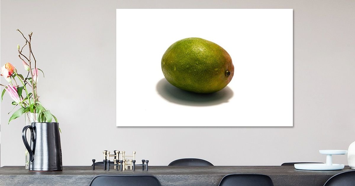 Tropische mango van Jeroen Berendse op canvas, behang en meer