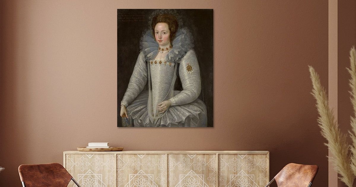 Ellen Maurice, Marcus Gheeraerts de Jonge... op canvas, behang, poster ...