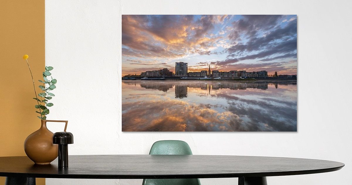 Skyline Doesburg aan de IJssel van Sander Grefte op canvas, behang en meer