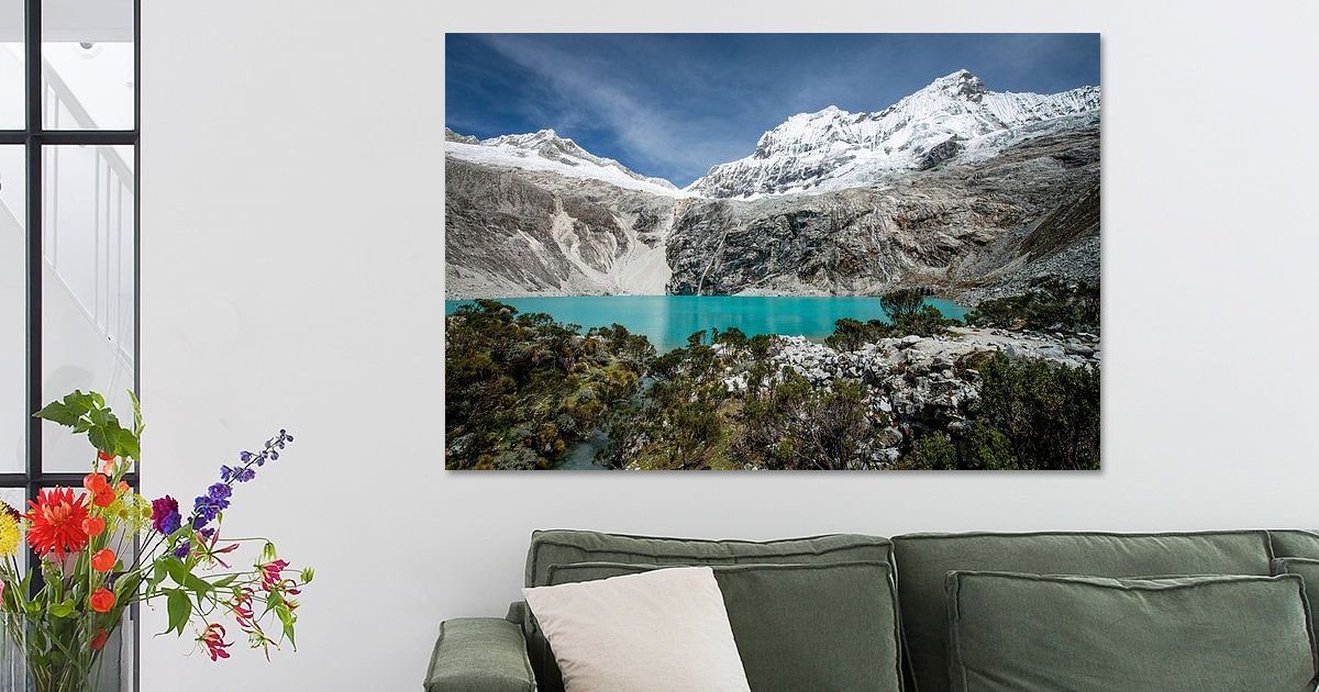 Lagoon 69 | Peru van Ellis Peeters op canvas, behang en meer