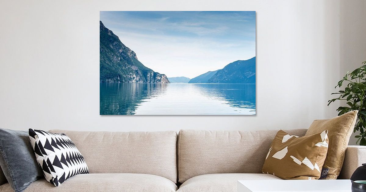 Stilte aan het Iseomeer van Sandra Bechtold op canvas, behang en meer