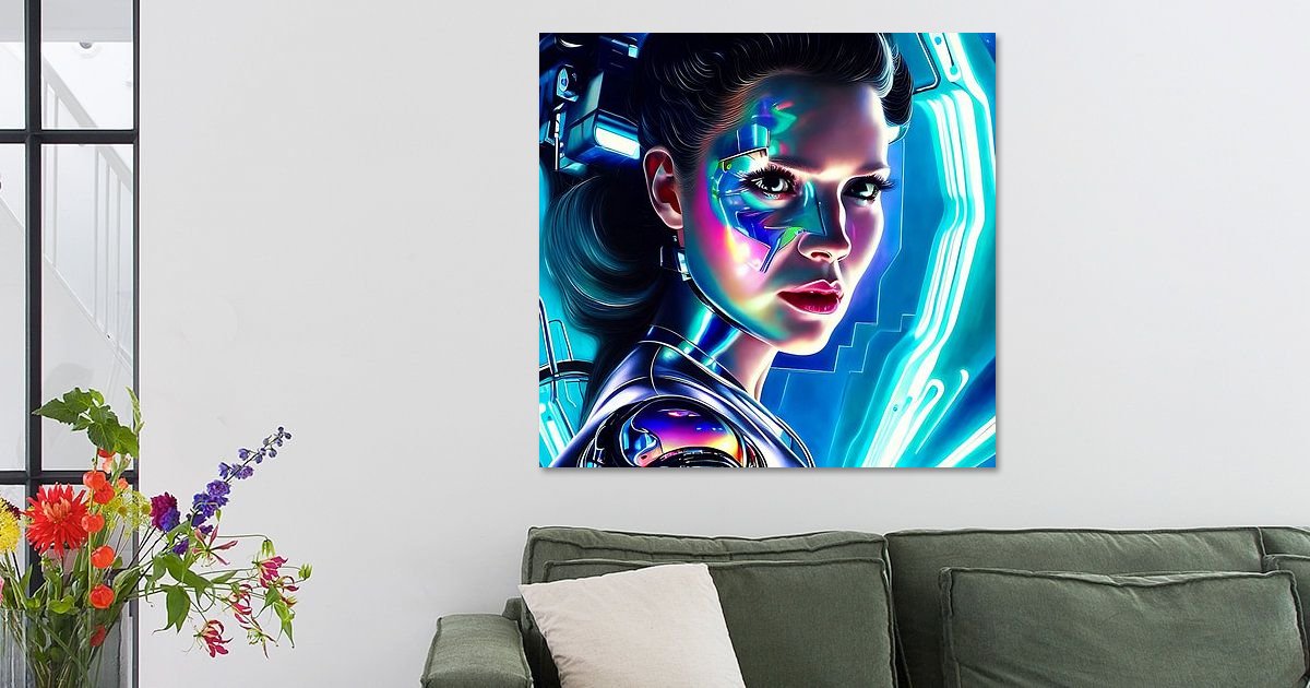 Metropolitan van Marlon Style op canvas, behang en meer