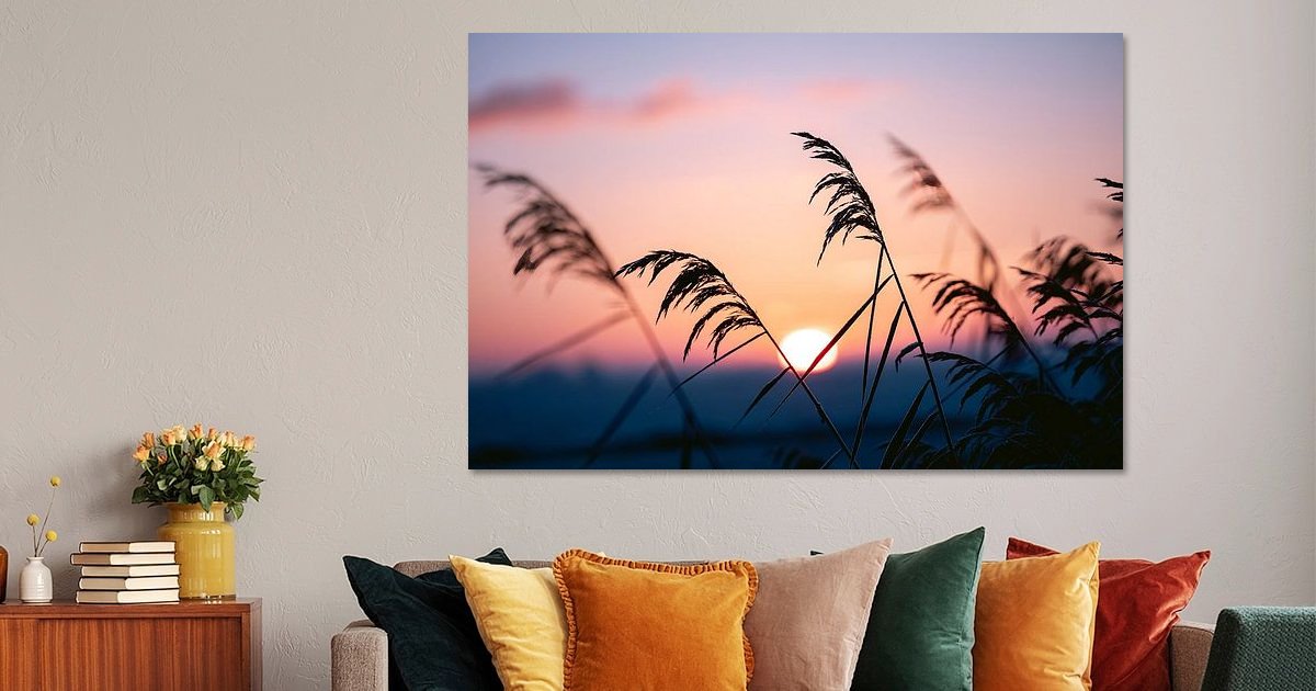 Wuivend riet | Polder van Eemnes | Nederland van Marika Huisman ...