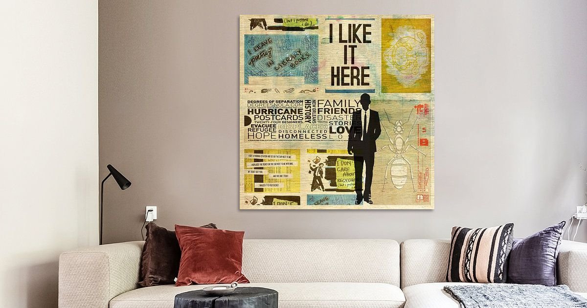 Collage Wanddecoratie - Unieke Kunstwerken | Werk aan de Muur