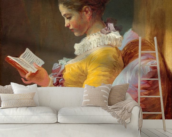 La liseuse, Jean-Honoré Fragonard | Art Heroes