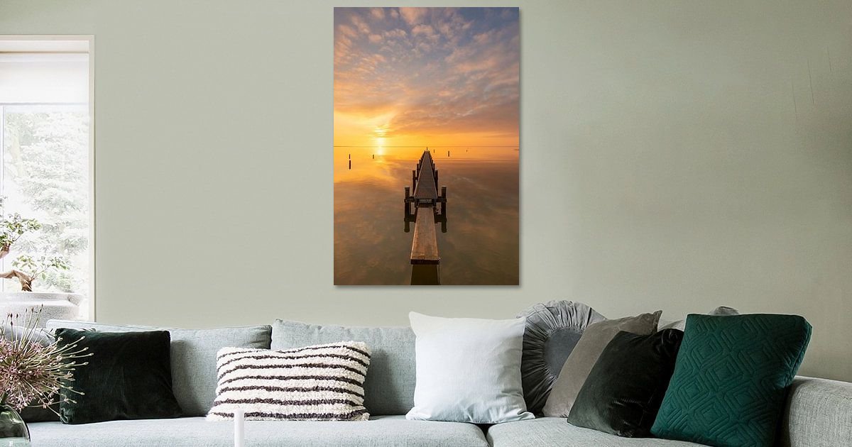 Steiger in het gladde water van KB Design & Photography (Karen Brouwer ...