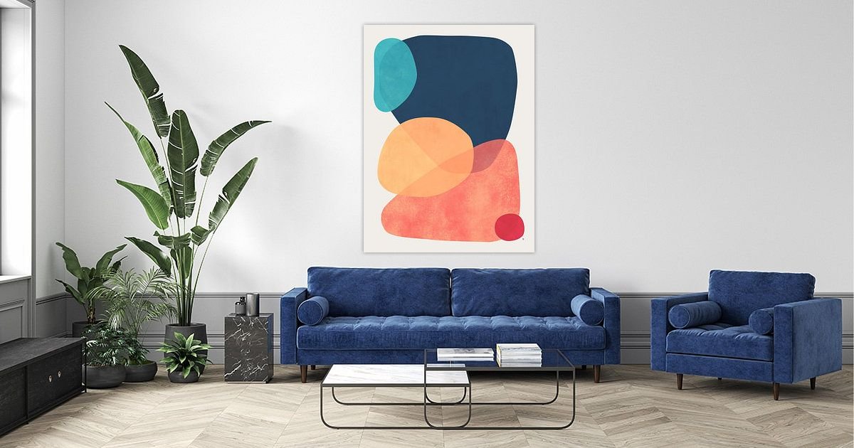 Deva van Tracie Andrews op canvas, behang en meer