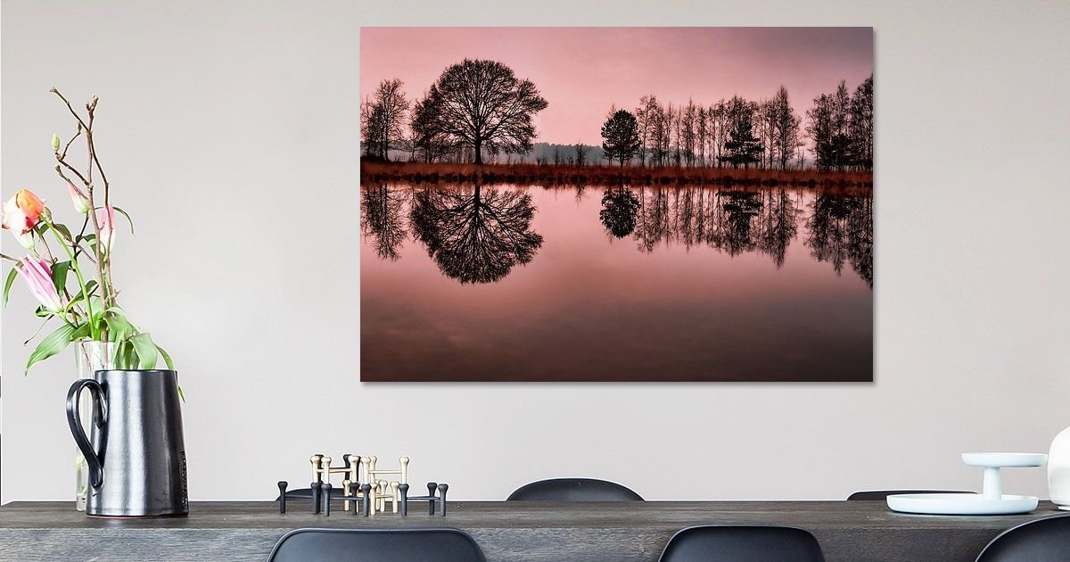 Huis Ter Heide Tilburg van Roy IJpelaar op canvas, behang en meer