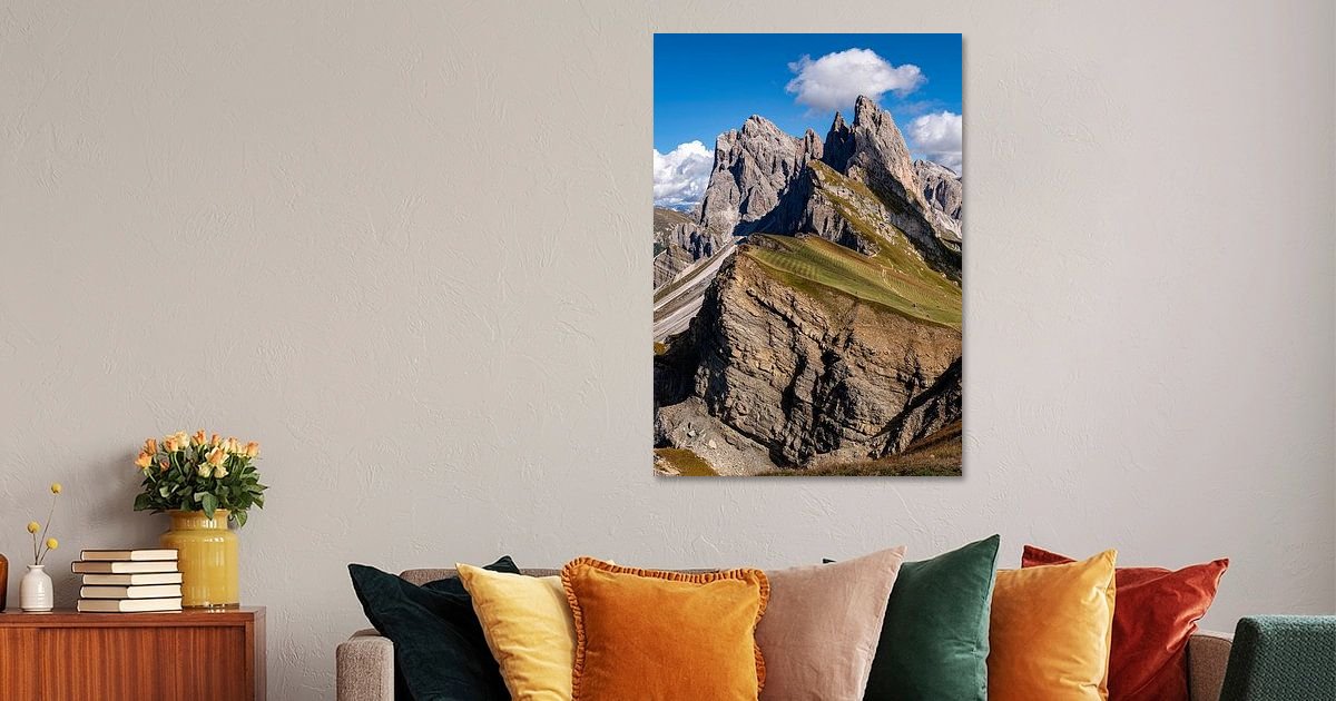 Seceda of the Geisler Group in the Dolomites by Michael Bollen on ...
