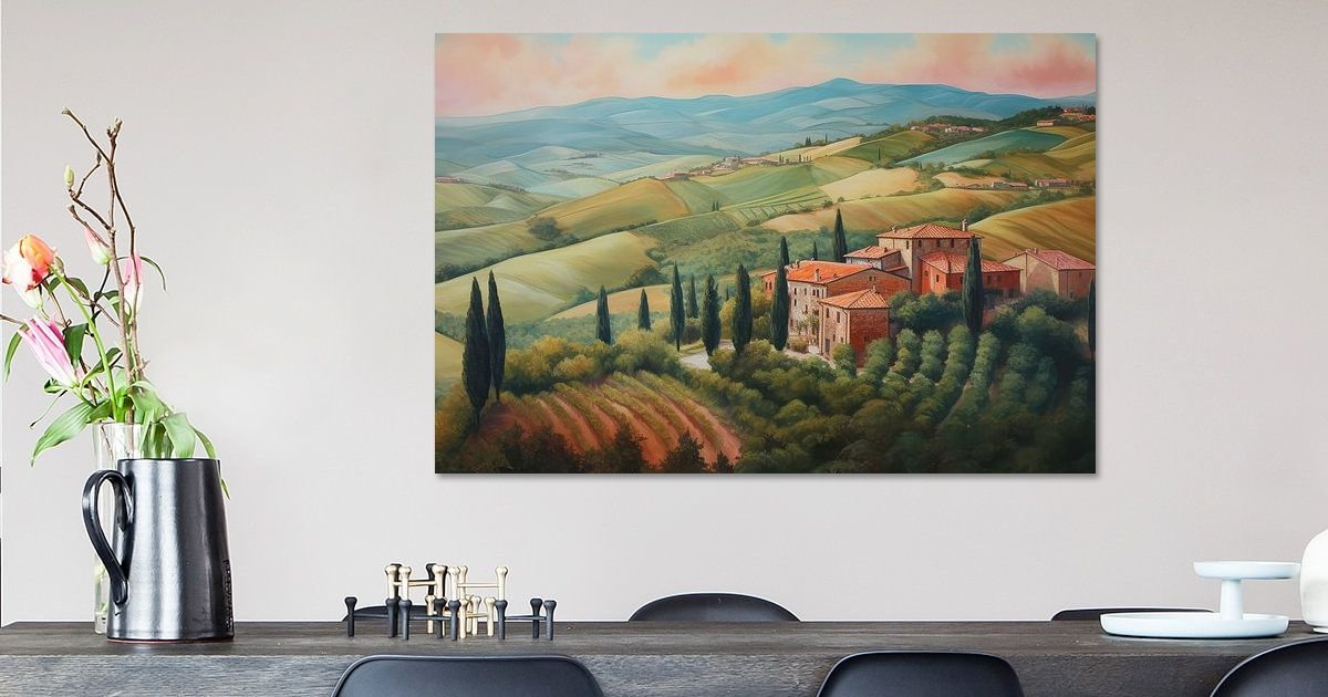 Toscane 8 van Imagine op canvas, behang en meer