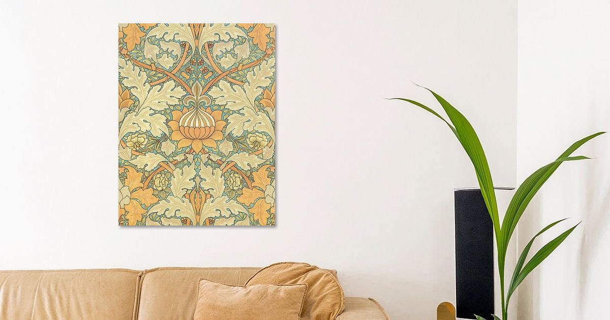William Morris - Wallpaper (designed for St. James's Palace) by Peter ...