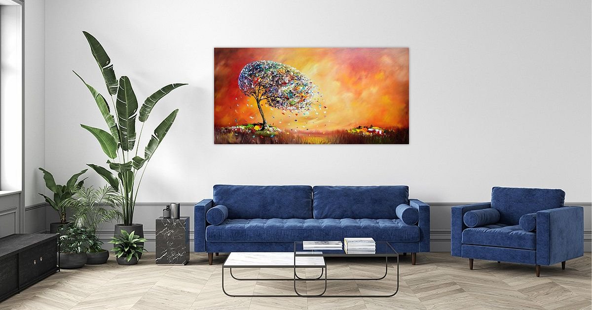 Dream van Gena Theheartofart op canvas, behang en meer