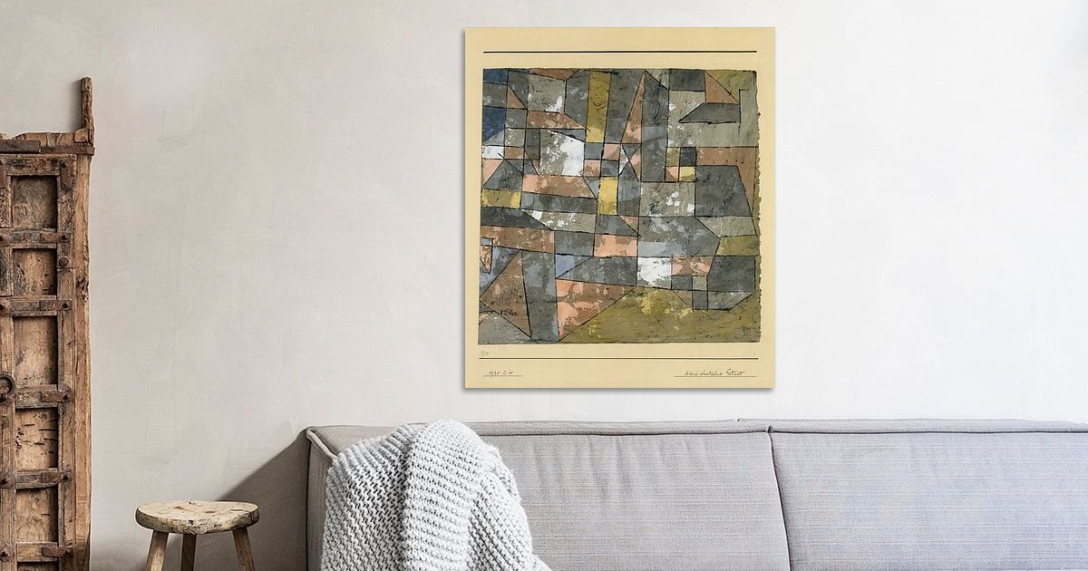 Noord-Duits, Paul Klee op canvas, behang, poster en meer