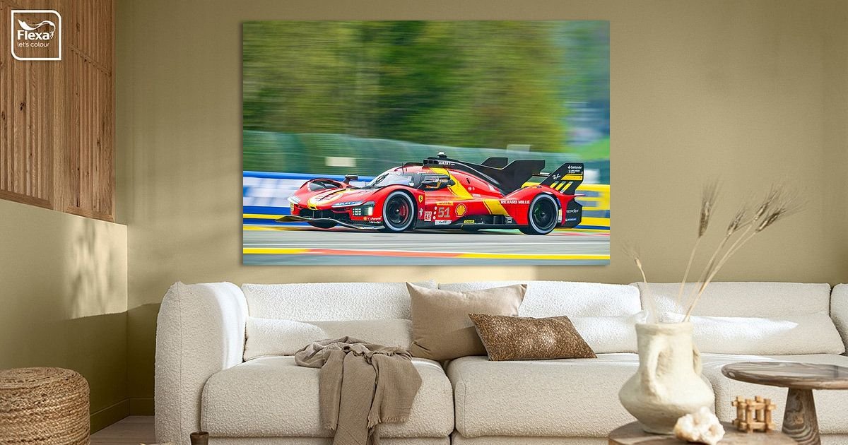 Ferrari 499P Hypercar Le Mans prototype race car by Sjoerd van der Wal ...