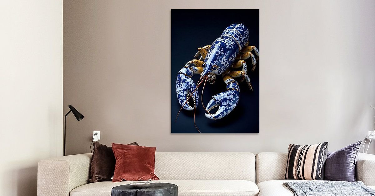 Mooie Kreeften kunst kopen? | Werk aan de Muur