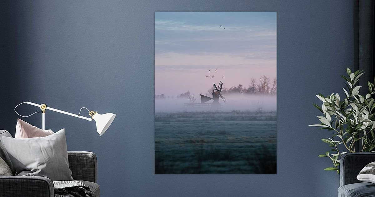 Nederland van Patrick Noack op canvas, behang en meer