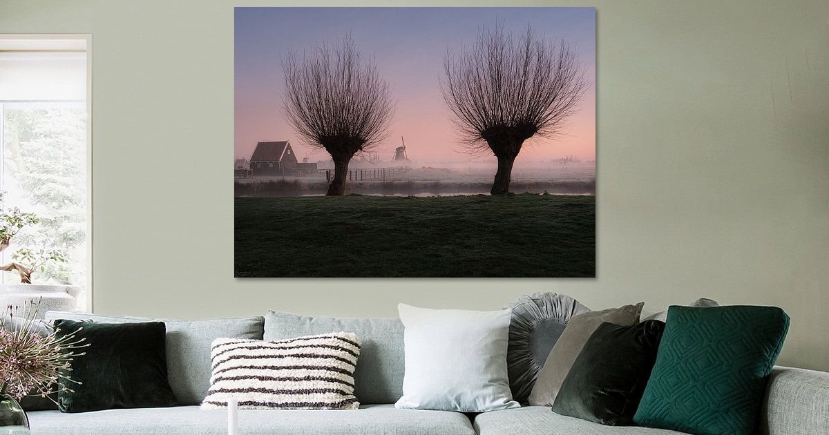 Nederland van Patrick Noack op canvas, behang en meer