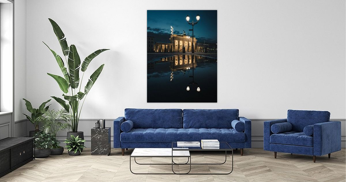 Brandenburger Tor Berlijn van Patrick Noack op canvas, behang en meer