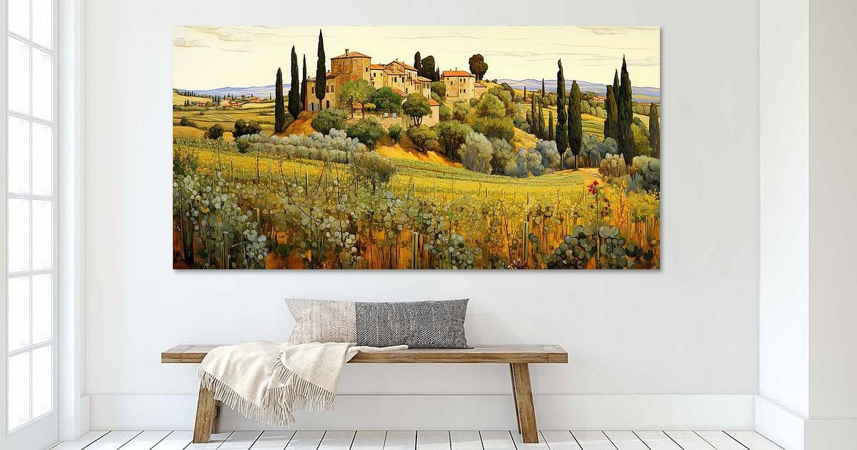 Italië van Imagine op canvas, behang en meer