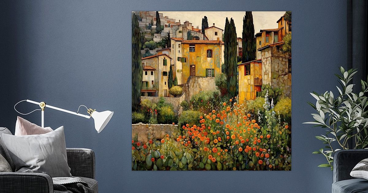 Italië van Imagine op canvas, behang en meer
