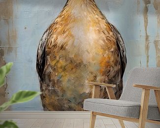 Eend | Eend van De Mooiste Kunst op canvas, behang en meer