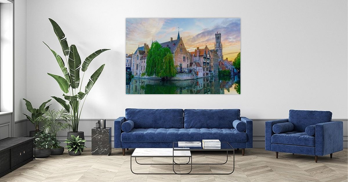 Bruges Wall Art - Discover Canal Views by Talented Artists | Art Heroes