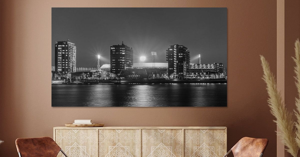 Feijenoord Stadion "De Kuip" in Rotterdam van MS Fotografie | Marc van ...