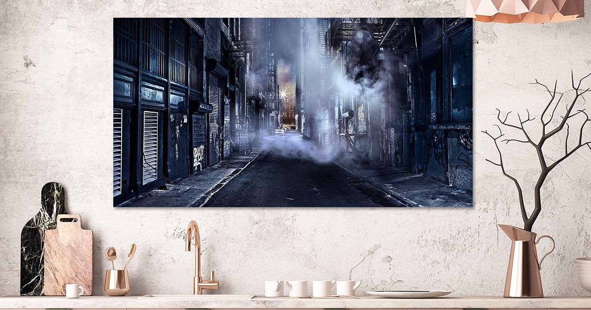 Gotham City - A Cinematic Impression Of Cortlandt Alley - Lower ...