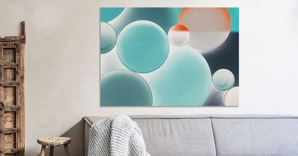 Observing Planets 01 van Fernando Vieira op canvas, behang en meer