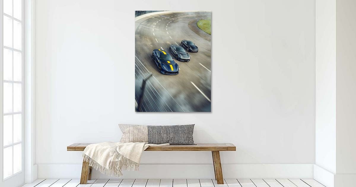 Ferrari Wall Art - Free Shipping & Custom-Made | Art Heroes