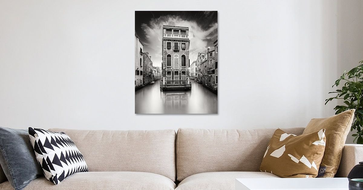 palazzo tetta, venice van Frank Peters op canvas, behang en meer