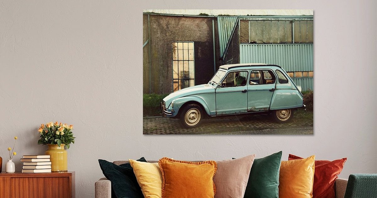 citroen van Annemieke van der Wiel op canvas, behang en meer