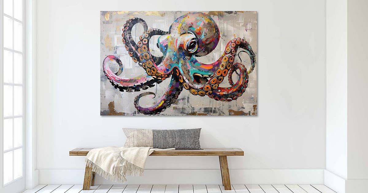 Octopus Art by Talented Artists - Free Shipping | Art Heroes