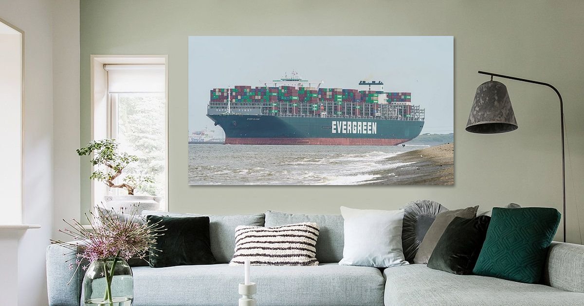 Container ship Ever Globe from Evergreen. by Jaap van den Berg on ...