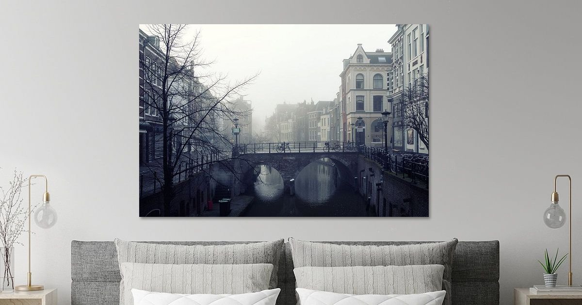 Een verlaten Maartensbrug in Utrecht van André Blom Fotografie Utrecht ...