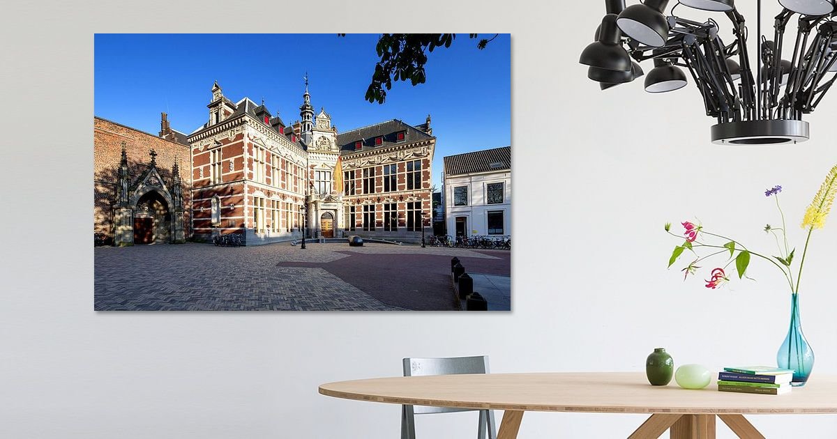 Het academiegebouw op het Domplein in Utrecht van André Blom Fotografie ...