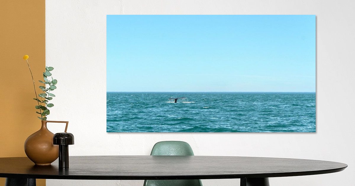 Geen vaarwel, maar altijd tot ziens van Martin van der Zee op canvas ...