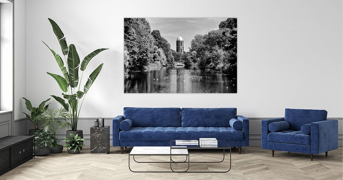 De Watertoren aan de Neckardreef in Overvecht (Utrecht) - liggend van ...
