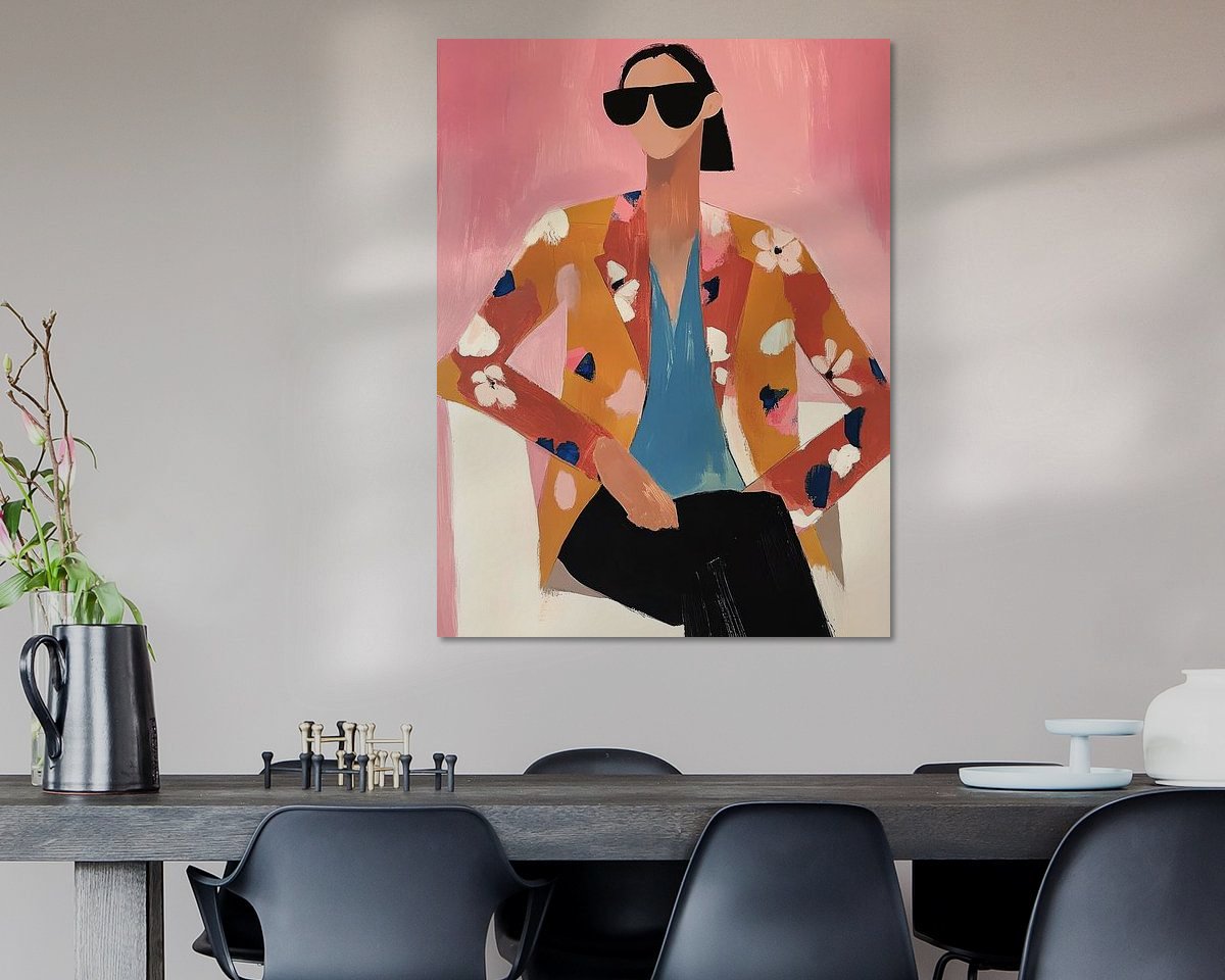 Trendsetting Ted van Carla Van Iersel op canvas, behang en meer