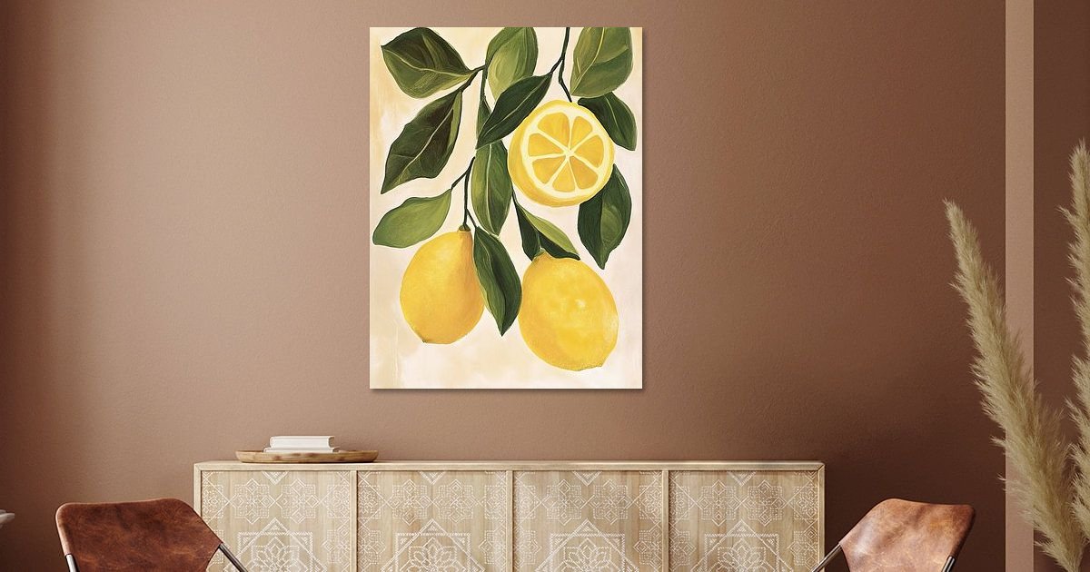 Citroen van Imagine op canvas, behang en meer