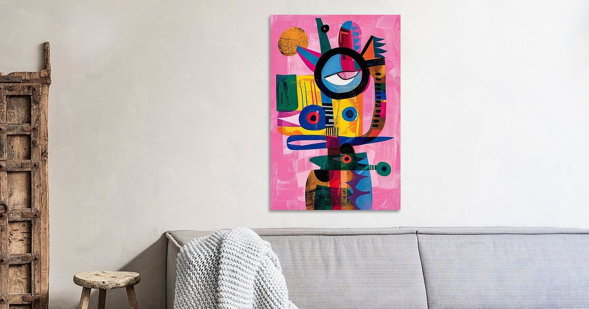 Wizz Kid van Kunst Kriebels op canvas, behang en meer