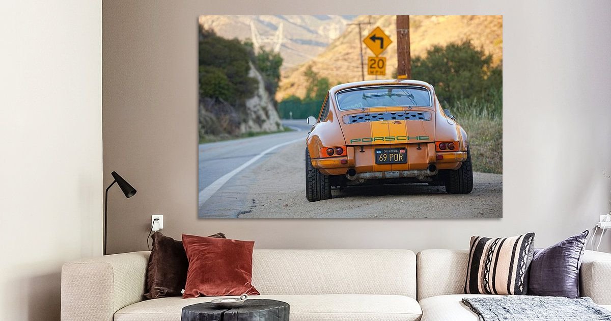 Rob Dickinson - Singer 1969 Porsche 911 hot rod van Maurice van den ...