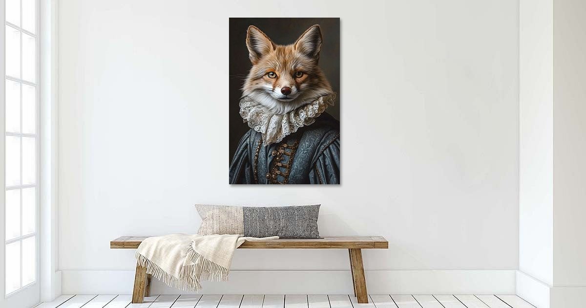 The Noble Fox: An Enchanting Combination of Animal and Noble Elegance ...