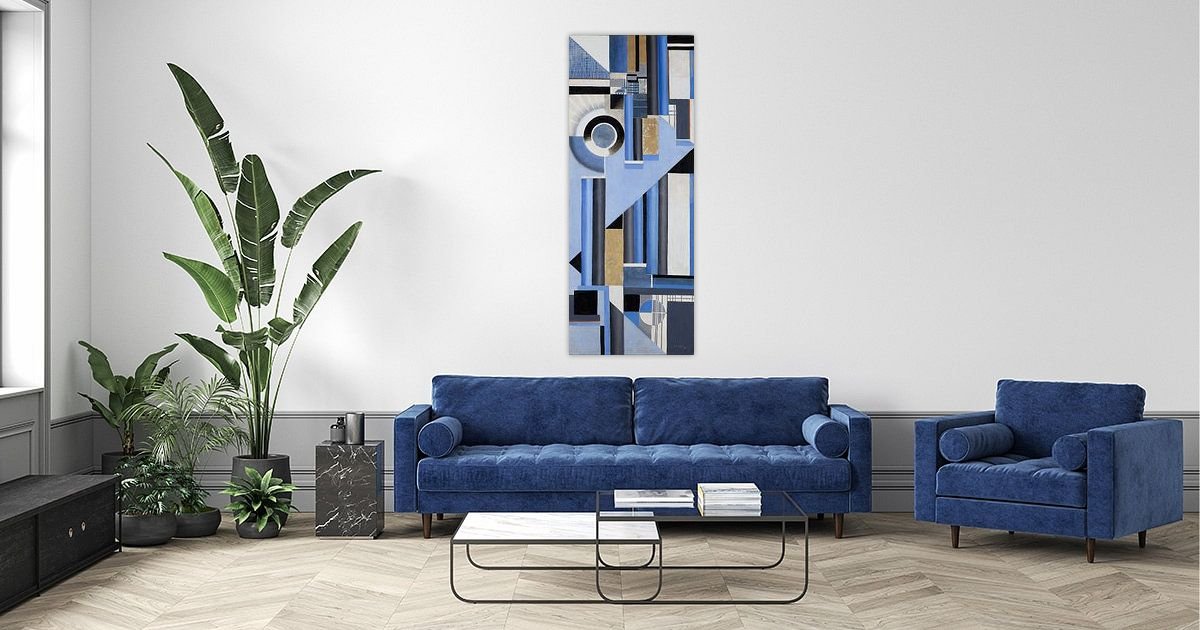 Karol Hiller - Deska 0 (1928) van Peter Balan op canvas, behang en meer