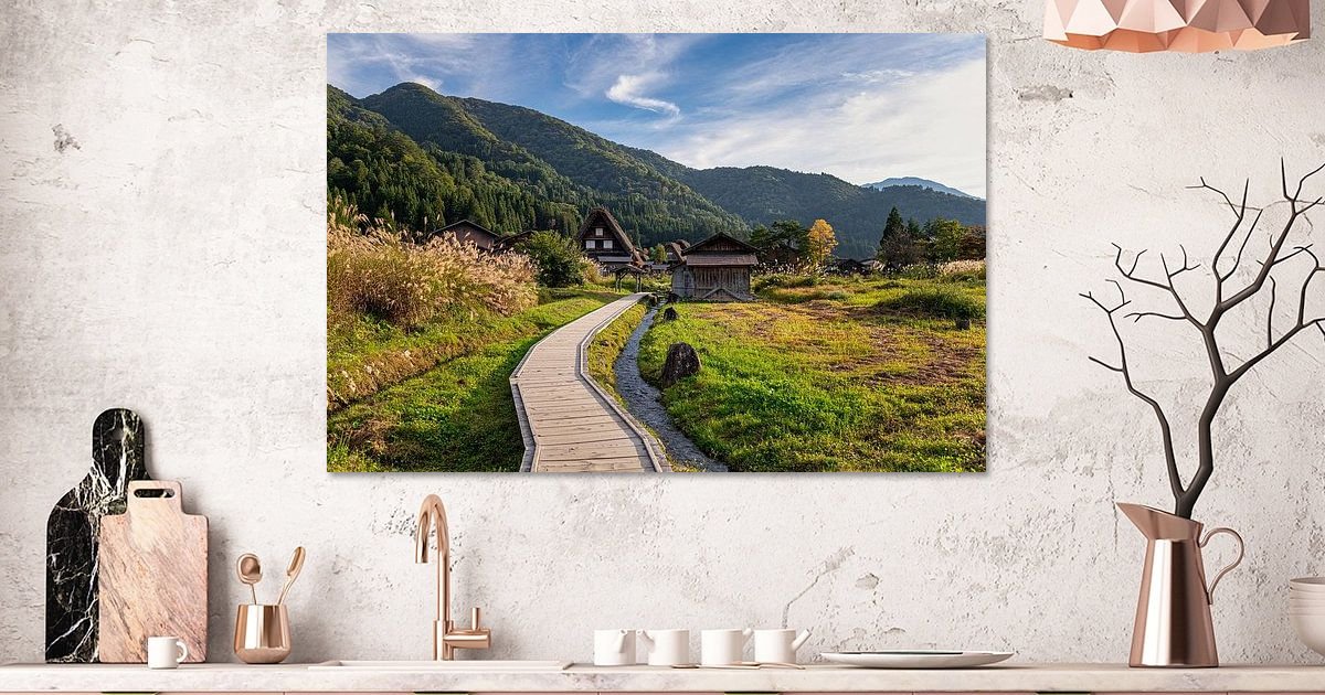 Shirakawa-go: Een Tijdloze Wandeling door Historisch Japan van Michael ...